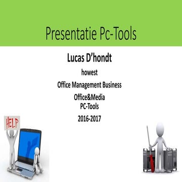 Presentatie pc tools (Office & Media) | PPTX