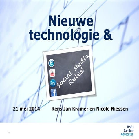 Presentatie rens jan kramer en nicole niessen | PDF | Internet Safety ...