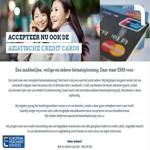 Presentatie European Merchant Services Retail | PDF