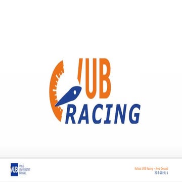 VUB Racing Rollout Presentation | PPTX
