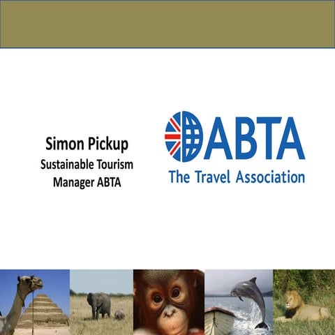 Presentatie Simon Pickup - ABTA | PPT