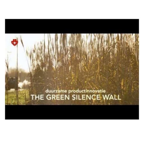 STRUKTON, Beton met Miscanthus voor de green silence wall | PPTX