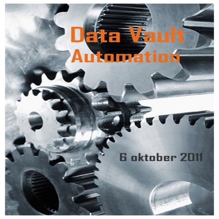 Data Vault automation conference - all presentations | PDF