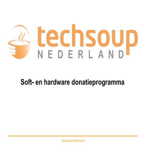 Techsoup Nederland | PPT