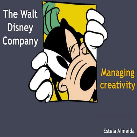 Strategic Management: Walt Disney Case Study | PPTX