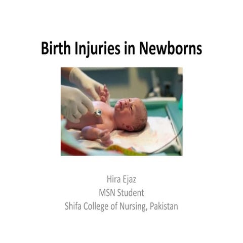 Birth Injuries | PPTX