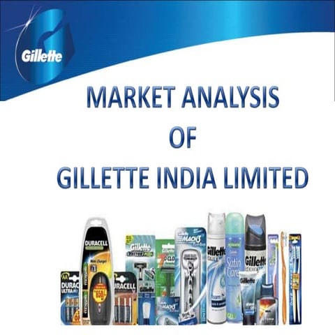 Market Analysis of Gillette India Limited - 2009 | PPSX