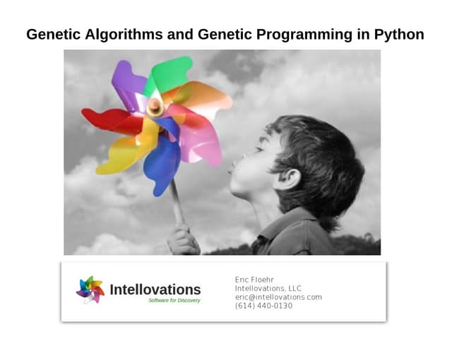 Genetic Programming In Python Odp