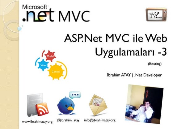 ASP.Net MVC ile Web Uygulamaları -18(UI Design) | PPT ASP.Net MVC ile Web Uygulamaları -18(UI Design) | PPT