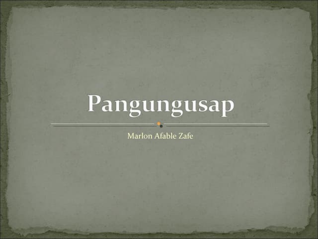 Pang-uring Pamilang-Pahalaga/Palansak -5 | PPTX