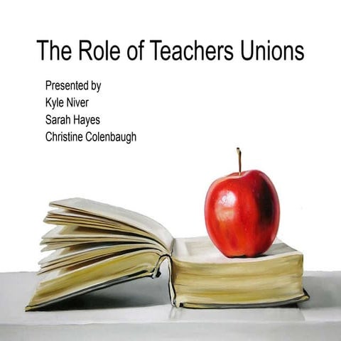 Teacher unions | PPT