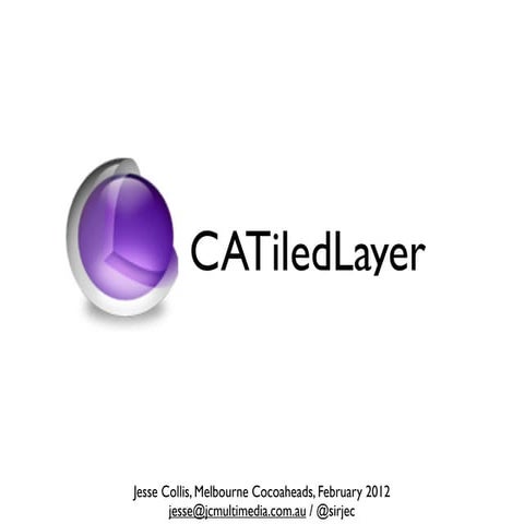 Implementing CATiledLayer | KEY | Computing | Technology & Computing