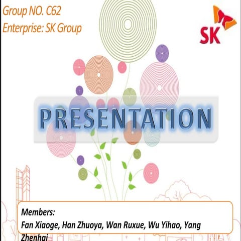 SK Group Simple Analysis | PPT