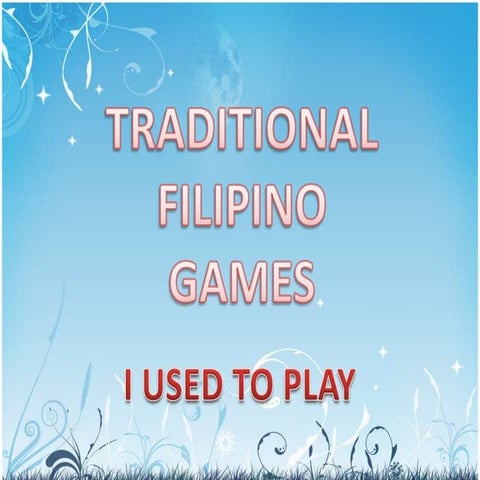 Filipino Games