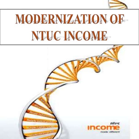 MODERNIZATION OF NTUC INCOME | PPSX