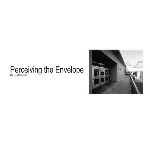 Perceiving the Envelope | PDF