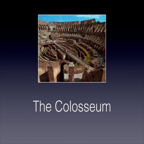 the colosseum | PDF