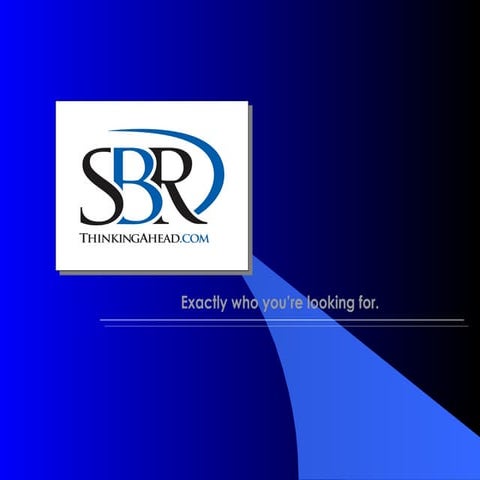 Sbr Slideshow Ppt