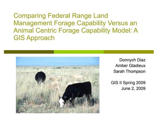 CONCEPT OF LIVESTOCK UNITS | PDF