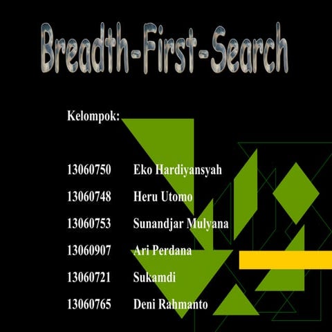 Breadth - First - Search | PPT