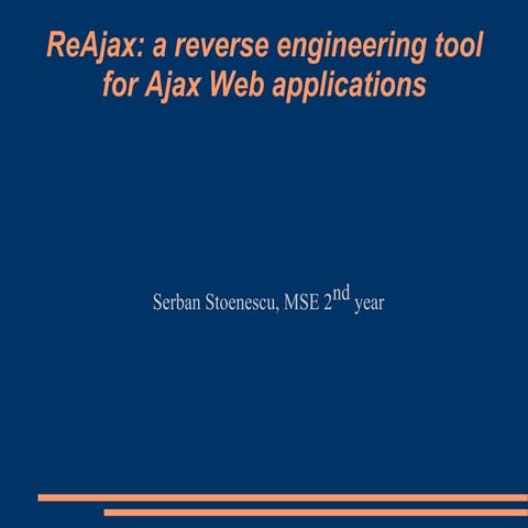 ReAjax Presentation | PPT
