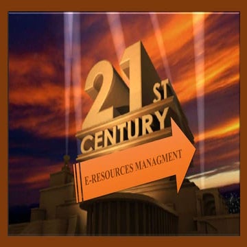 21st Century ERM Presentation | PPTX | Computing | Technology & Computing