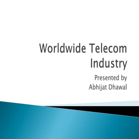 Telecom Presentation | PPTX