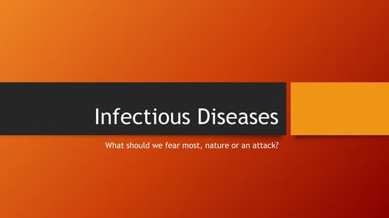 Infectious disease | PPT