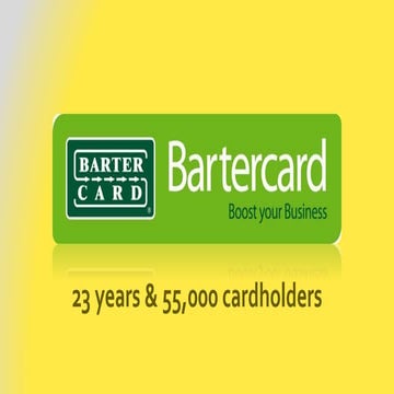 What Is Bartercard | PPT