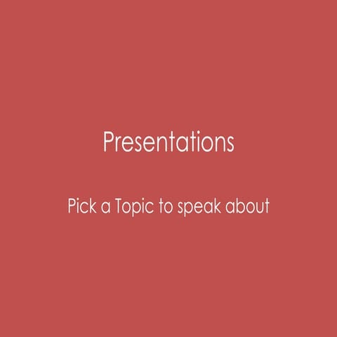 Presentation | PPT