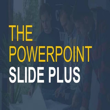 Slide PLUS powerpoint template | PPTX | Desktop Publishing | Computer ...