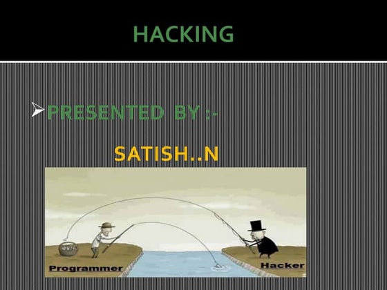 Cybercrime (Computer Hacking) | PPTX | Crime & Harmful Acts to ...