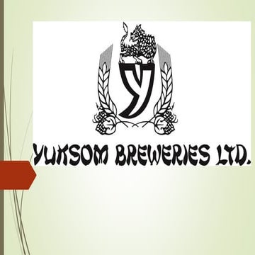 yuksom breweries industrial trip presentation | PPT