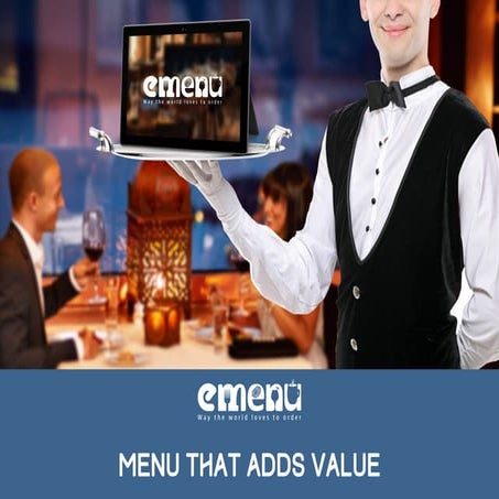 eMenu- Menu that adds value | PDF