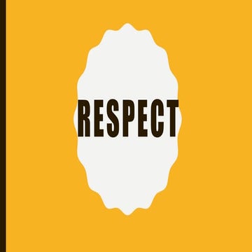 Mutual Respect | PPT