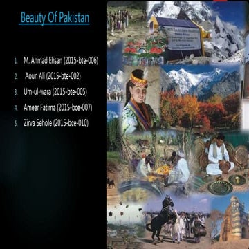 Beauty Of pakistan | PPTX