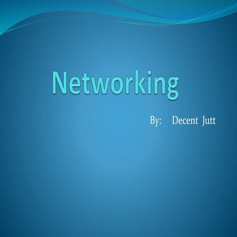 Network Pptx Computer Networking Computing