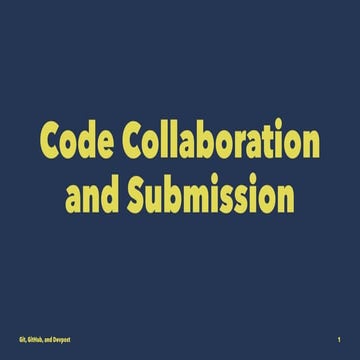 Intro To Git Github And Devpost Ppt 2241