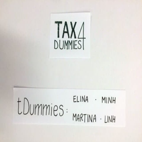 Tax for Dummies | PDF