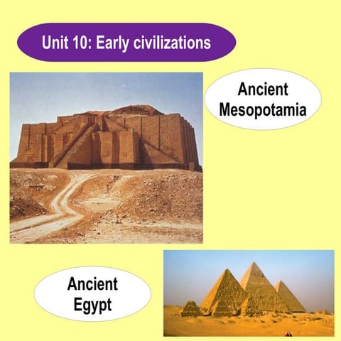 Early civilizations | ODP