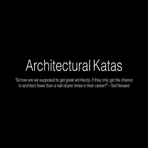 Architectural Kata | PDF