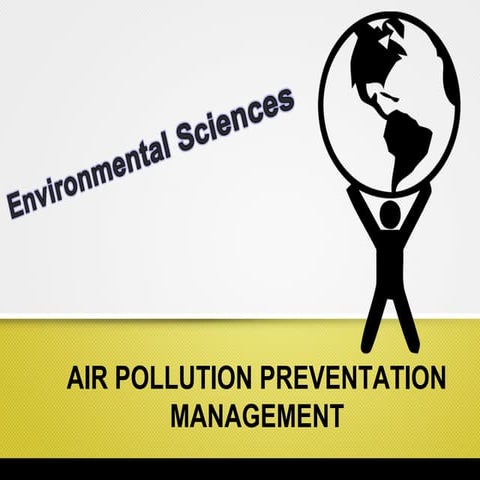 Air Pollution Prevention Management in Pakistan - Environmental ...