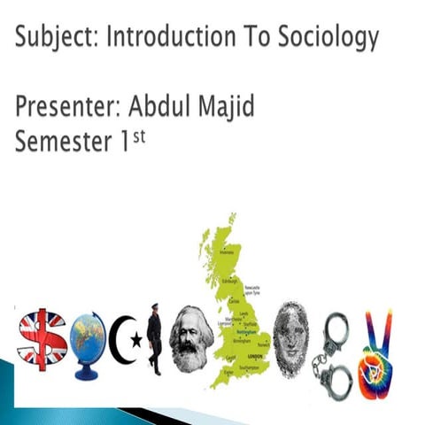Sociology | PPT