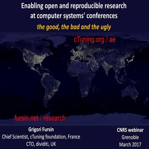 Enabling open and reproducible computer systems research: the good, the ...