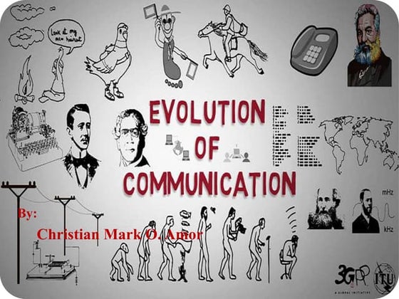 The evolution of communication | PPT