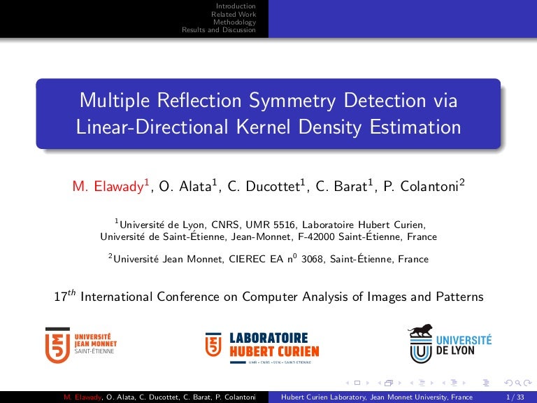 Multiple Reflection Symmetry Detection Via Linear Directional Kernel 5195