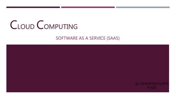 Introduction to SAP BTP | PPTX | Cloud Computing | Internet