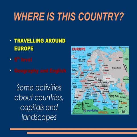 WHERE IS THIS COUNTRY? | ODP