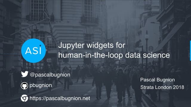 Jupyter Widgets For Human In The Loop Data Science Ppt