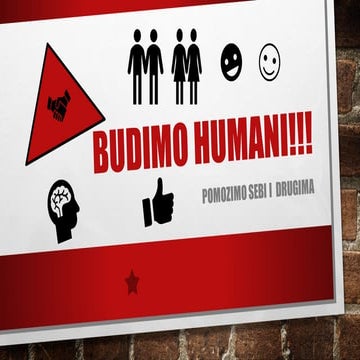 Budimo humani | PDF
